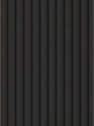 Mexen Lam-F, akustické stěnové lamely 275 × 30 cm, plstěný podklad 8 mm, technická dýha, eben černý, S105-275307-3015-023