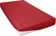 Primera Napínací prostěradlo, 90-100 x 200 cm / 140-160 x 200 cm / 180-200 x 200 cm (červená, 90-100 x 200 cm)