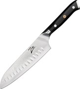 Zelite Infinity by Klarstein Alpha-Royal Japanese Series, 7" nůž santoku, damašková ocel
