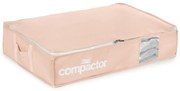 Vakuový plastový úložný box pod postel 65x45x15,5 cm Pink Edition – Compactor