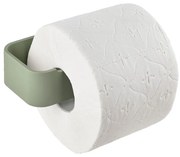 Světle zelený nástěnný kovový držák na toaletní papír Ume – Zone