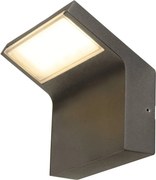 LA 1008721 ORDI II WL, nástěnné světlo pro povrchovou montáž, hranaté, 2200/3000 K, IP65, černá barva - BIG WHITE (SLV)