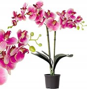 Orchidej 18 květů umělé rostliny 70 cm mix barev