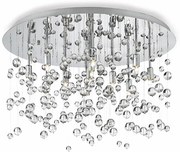 Ideal Lux - LED Stropní svítidlo NEVE 8xG9/3W/230V pr. 40,5 cm chrom