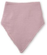 Interbaby Bavlněný bryndák 22x38 Bambu pink zapínání na patentky