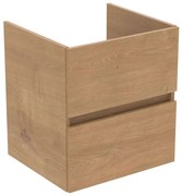 Ideal Standard Eurovit+ - Umyvadlová skříňka, 55x50x44 cm, 2 zásuvky, dub R0256Y8