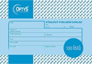 Optys 1037 - Výdajový doklad A6, 100 listů