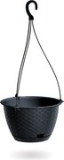 PRO Květináč závěsný RATOLLA ROUND W antracit 24,3 cm
