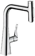 Hansgrohe M71 - Dřezová baterie M7117-H240 s výsuvnou sprškou, sBOX, chrom 73817000