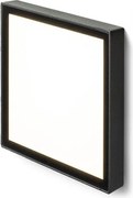 RED R12531 DEJAVU SQ 14 zápustná černá 230V LED 6W IP65 3000K - RED - DESIGN RENDL
