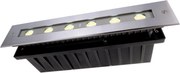 IMPR 730262 Zemní zápustné svítidlo Line II nerezová ocel 10W LED 570lm 3000K pojezdové - DEKOLIGHT