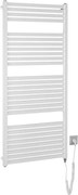 Aqualine Aqualine, TONDI-E elektrické topné těleso, rovné, 600x1330 mm, 600W, bílá, DE480T