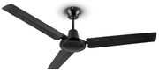 Klarstein Spin Doctor, černý, 55 W, stropní ventilátor, 122 cm, 3 ramena, nerezavějící ocel