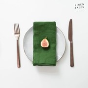 Lněné ubrousky v sadě 2 ks 40x40 cm True Green – Linen Tales