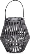 Šedá solární LED lucerna (výška 17 cm) Juny – Yes Everyday