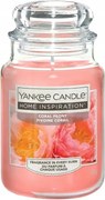 Velká svíčka Coral Peony Home Inspiration Yankee Candle