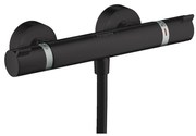 Hansgrohe Ecostat Comfort, termostatická sprchová baterie, černá matná, 13116670