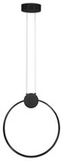 Toolight Stropní svítidlo LED APP1392-CP BLACK 30cm