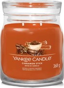Yankee Candle vonná svíčka Signature ve skle střední Cinnamon Stick 368g