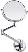 Bemeta Design OMEGA: Kosmetické zrcátko, ø 140 mm, oboustranné - 106301122