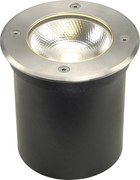 LA 227600 ROCCI LED kruhová česaná ocel COB LED 6W 120° IP67 3000K - BIG WHITE (SLV)