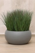 Mísa na květiny MORINO, sklolaminát, výška 21 cm, beton design