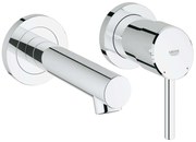 Grohe Concetto - Umyvadlová 2-otvorová baterie, chrom 19575001