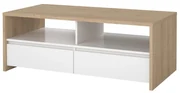 FN Konferenční stolek Nerea 319 jackson hickory/bílý lesk