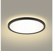 Brilagi - LED Koupelnové svítidlo ULTRA SLIM LED/18W/230V pr. 30 cm černá IP54