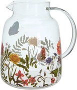 Skleněný džbán s květinami Anna Flowers 1,2 l Wikholm Form