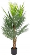 Umělá Rostlinka Areca Palma Hawajska V Květináči Realistická 120 cm Pěkná