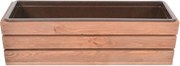 Dřevěný truhlík 51 cm Modern – Rojaplast
