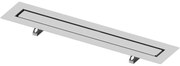 Tece - Sprchový žlab 120 cm, pro nalepení dlažby, s krytem, nerez 651200ROZ1