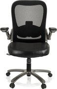 hjh Office Zátěžová židle/kancelářská židle Instructor XXL (černá)