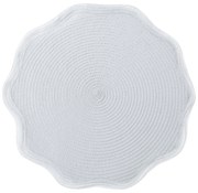 SADA 6KS PROSTÍRÁNÍ NA STŮL OTELLO (FI) 38 CM BÍLÁ