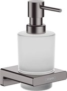Hansgrohe AddStoris, dávkovač tekutého mýdla, kartáčovaný černý chrom, HAN-41745340