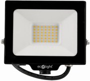 ECOLIGHT LED reflektor 30W 2v1 - studená bílá