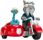 Jazwares zootropolis postavičky s autem rys pawbert