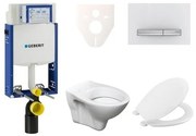 Cenově zvýhodněný závěsný WC set Geberit k zazdění + WC Ceramia S-Line Pro 110.302.00.5NR8