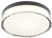 Redo 01-3735 - LED Stropní svítidlo FRISBI LED/12W/230V 3000/4000K IP44 černá