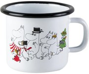 Smaltovaný plecháček Moominvalley, 2,5 dl Muurla