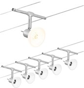 Paulmann 94136 - SADA 5xGU5,3/10W Bodové svítidlo SHEELA 230V lesklý chrom
