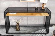 Designový konzolový stolek Skövde v dubovém vzhledu 120cm