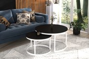 ADRK Furniture Konferenční stolek 2v1 OKIN