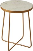 Kulatý odkládací stolek s mramorovou deskou ø 36 cm Shalimar – Premier Housewares