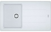 Franke Basis - Fragranitový dřez BFG 611-86, 86x50 cm, bílá-led 114.0494.912