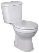 Novoterm WC kombi NV-Clear SO se spodním odpadem a WC sedátkem