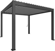 Biohort Pergola 3,5 x 3,5 tmavě šedá/stříbrná 367,5 x 367,5 cm