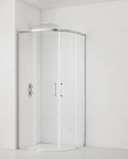 Sprchový kout čtvrtkruh 90x90 cm SAT TEX BB SATTEXSBB90CRT