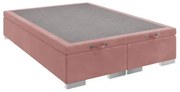 Rám postele boxspring FIBI KP 25 140x200 růžová